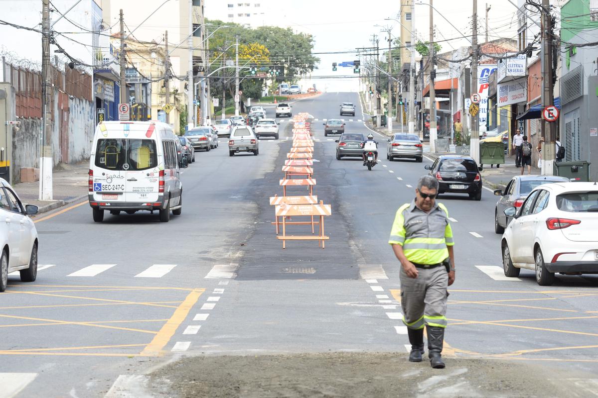Glicério terá faixa exclusiva de rolamento para ônibus