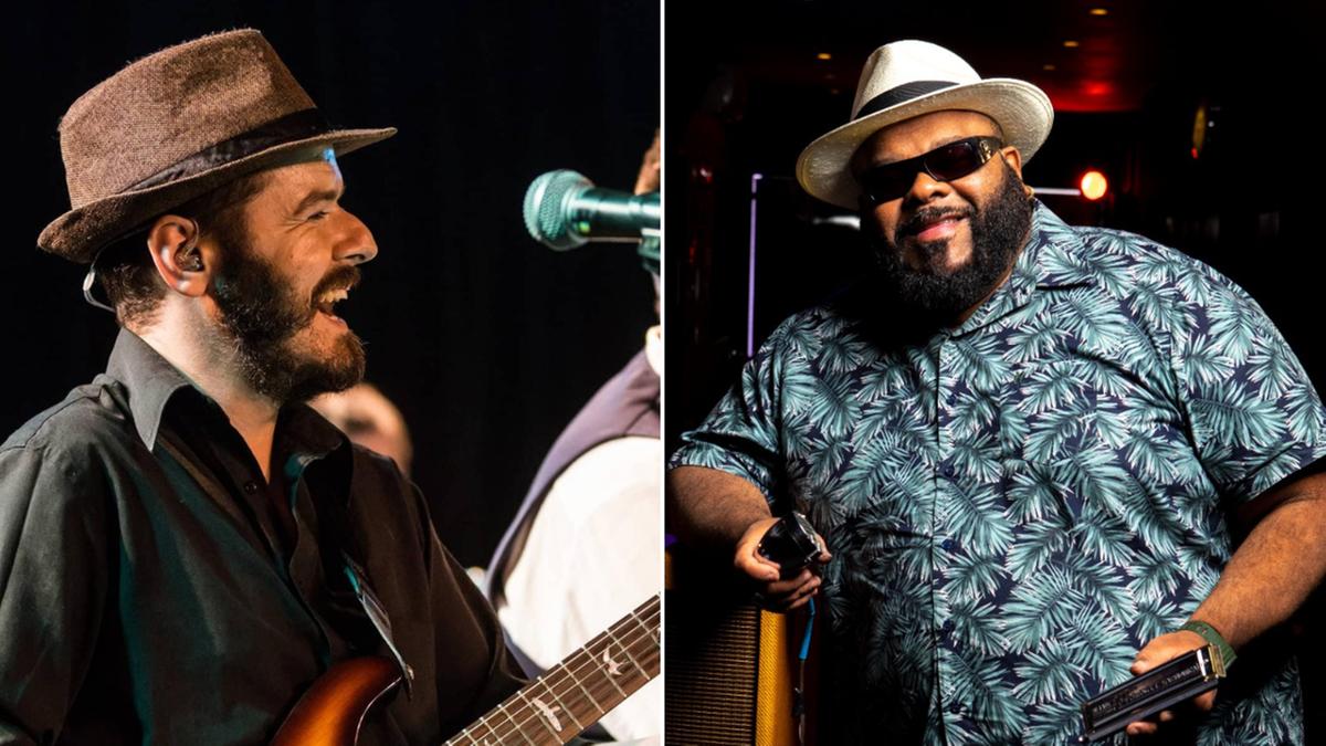 Um domingo com feras do blues em Joaquim Egídio